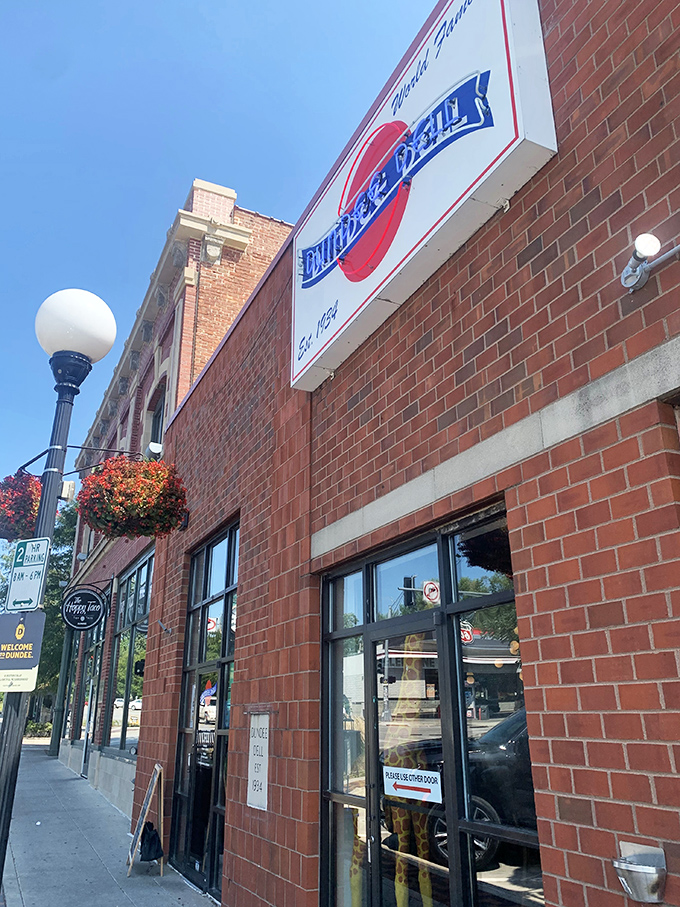 Welcome to Dundee Dell, where history and hunger collide! This brick facade has been serving up smiles and sandwiches since FDR was in office.