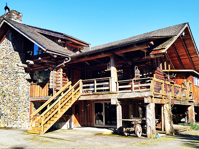 The ultimate woodland retreat isn't a cabin in the woods&mdash;it's this magnificent timber fortress serving comfort food that would make Paul Bunyan weep with joy. 