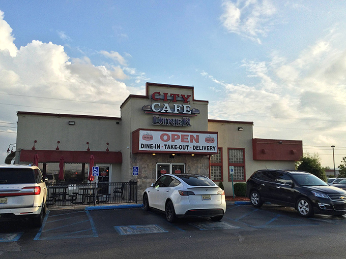 That iconic red and cream exterior isn't just a building&mdash;it's a beacon of hope for the hungry souls of Huntsville. Your stomach starts rumbling before you even park.