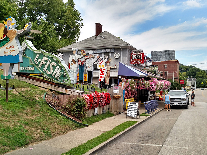 A neighborhood gem hiding in plain sight, The Turf Club's flower-adorned exterior says, "Come in, we've been expecting your appetite."