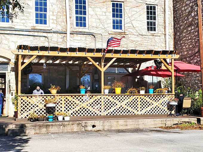 The turquoise storefront of Water Street Waffle Co beckons like a portal to breakfast nirvana. Downtown Belton's tastiest secret hides in plain sight.