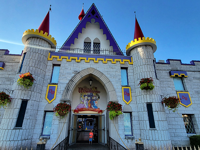 The petting zoo at Dutch Wonderland offers that rare chance for city kids to discover that horses don't actually come with arcade tokens and joysticks. 
