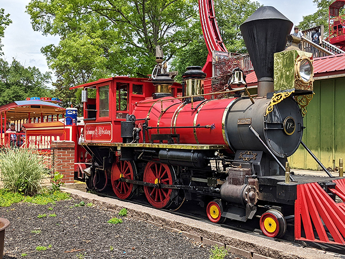 The twisting green and orange tracks of this coaster promise the kind of stomach-dropping thrills that make adults forget about mortgage payments.