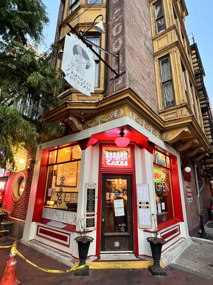 1. this old fashioned ice cream shop in pennsylvania is the stuff of your childhood dreams