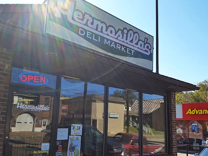 The unassuming brick exterior of Hermosilla's might make you drive right by, but that would be a culinary crime of epic proportions. Hidden gems rarely advertise their treasures.