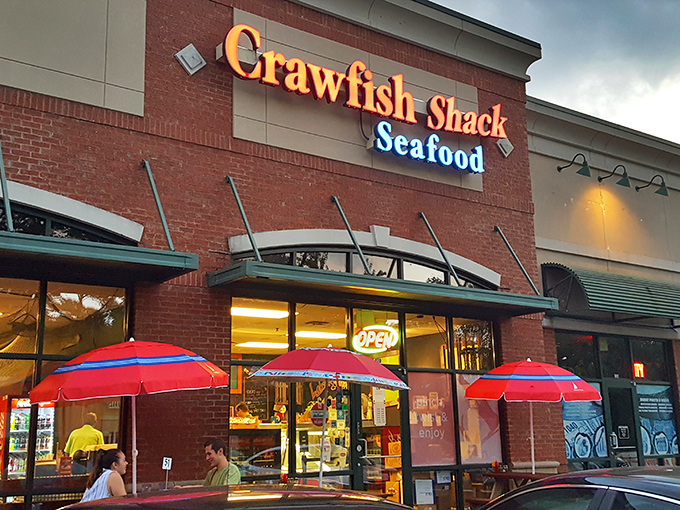 The bright red umbrellas outside Crawfish Shack Seafood aren't just for show&mdash;they're beacons guiding hungry seafood lovers to this Atlanta treasure hiding in plain sight.