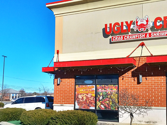 The unassuming storefront of Ugly Crab boldly announces its seafood mission &ndash; where flavor trumps vanity and Hoosiers find coastal treasures.