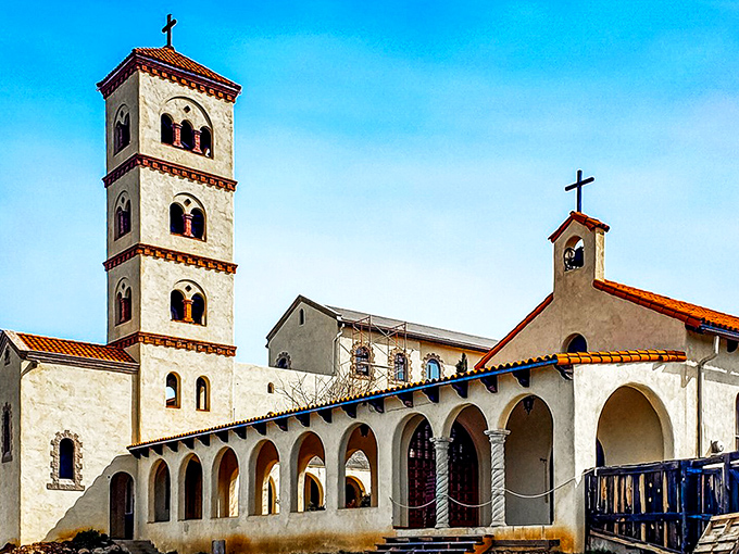 This stunning church in Silver City blends beauty and history, offering a peaceful escape that feels straight from a postcard.