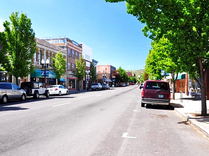 The Saturday farmers market transforms downtown into a vibrant community hub where locals swap recipes as eagerly as they purchase fresh produce.