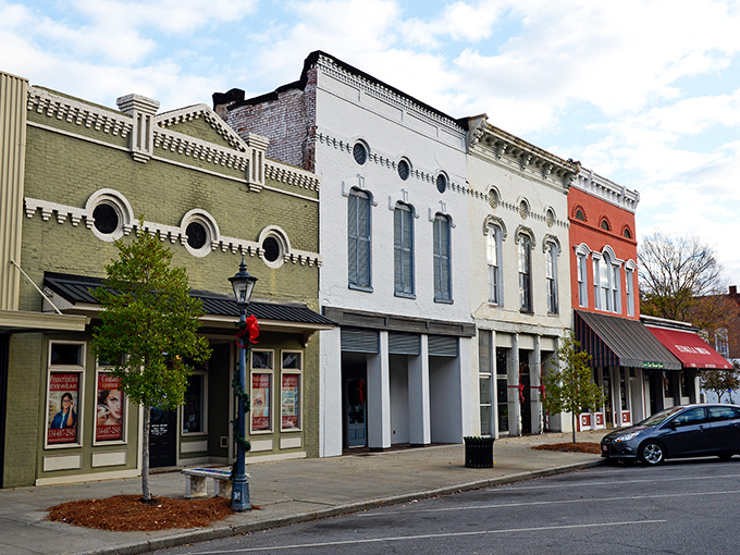 Eufaula's historic downtown looks like a movie set where time decided to take a permanent vacation. Those colorful storefronts hold stories older than most family recipes.