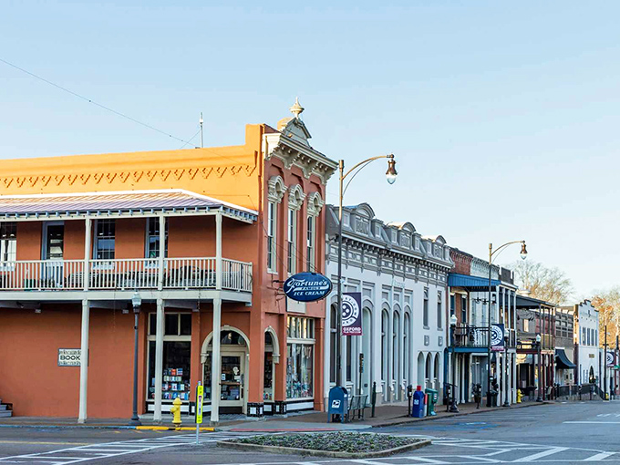 Oxford's historic Square welcomes you with colorful storefronts that look like they've been waiting decades just to make your Instagram feed jealous.