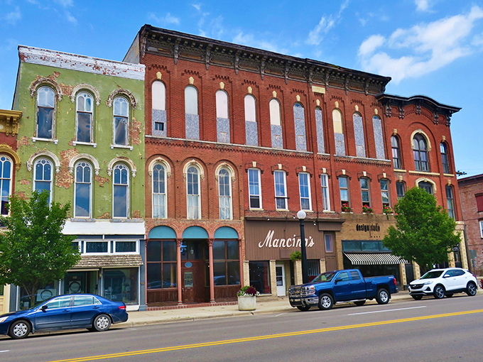 Marshall's historic downtown looks like a movie set where the director said, "More color!" and nobody stopped adding it.