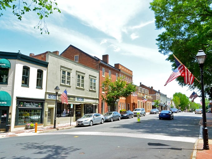 Main Street Warrenton looks like it was plucked from a Norman Rockwell painting, complete with American flags that seem to wave in perfect small-town synchronicity.