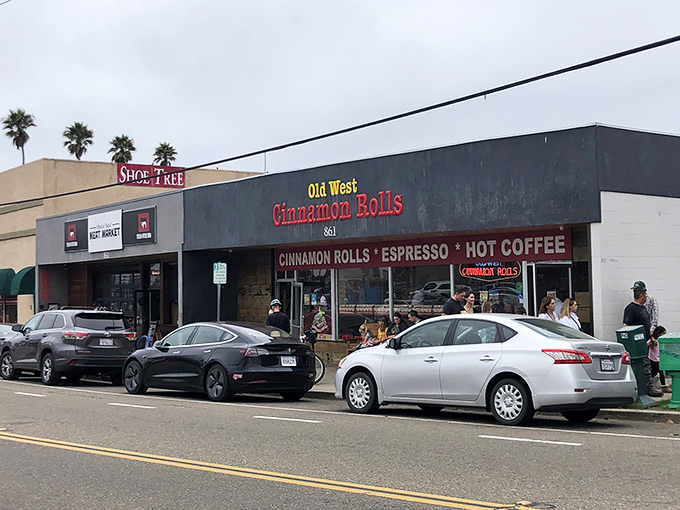 The unassuming storefront of Old West Cinnamon Rolls in Pismo Beach might not look like food paradise, but trust me&mdash;culinary miracles happen behind those doors.