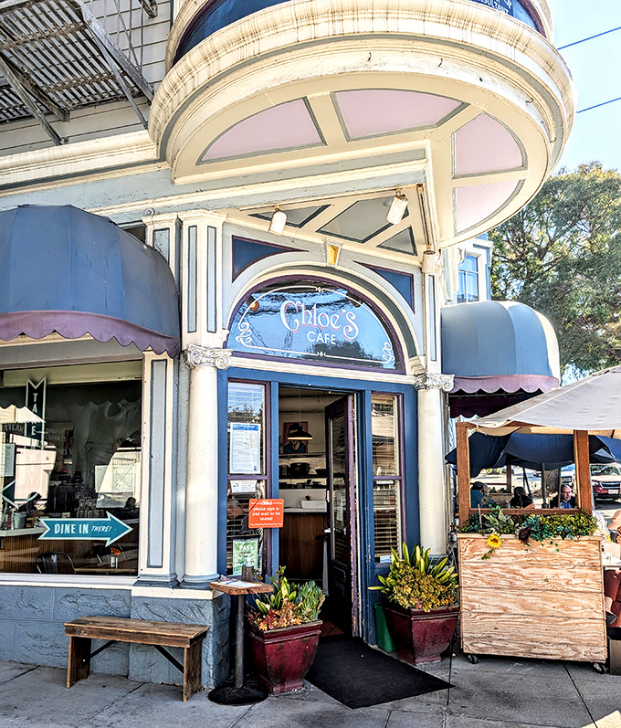 The Victorian charm of Chloe's exterior isn't just Instagram bait&mdash;it's your first clue that breakfast magic awaits inside.