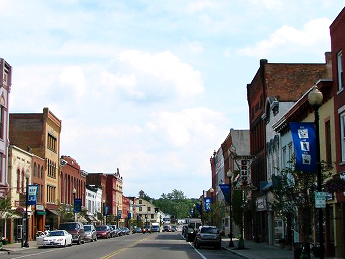 Main Street Penn Yan offers that perfect small-town charm where you might actually know your neighbor's name instead of just their Amazon delivery schedule.