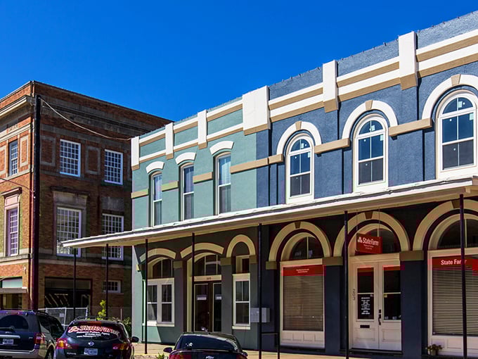 Brick and mortar meets small-town charm at this historic jeweler's storefront, where time seems to move at a more civilized pace.