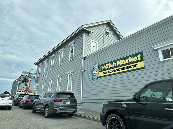 The unassuming exterior of Phil's Fish Market belies the culinary treasures within. Like finding a pearl in an oyster, the discovery is half the fun.