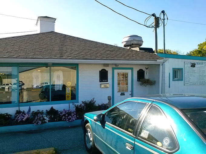 The turquoise trim on Dee's 50's Place Diner isn't just a design choice&mdash;it's a beacon calling hungry travelers home to Barberton's time capsule of comfort food