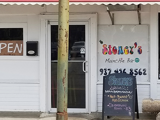 The unassuming brick exterior with its vibrant Jamaican-inspired trim is like a culinary treasure map &ndash; X marks the spot where flavor lives.