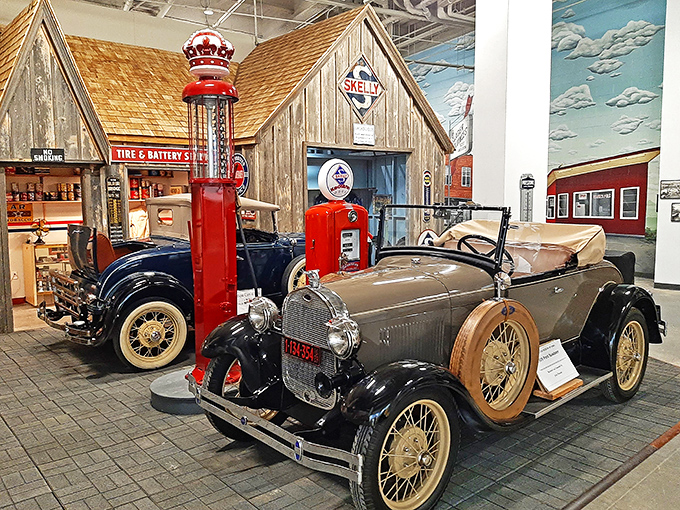 From Ferrari to Ford, this automotive paradise houses a stunning collection of vehicles spanning decades of American innovation and design.