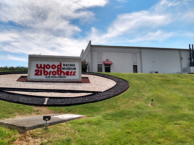 The unassuming exterior houses racing royalty behind its doors&mdash;like finding a Ferrari engine under the hood of your neighbor's sensible sedan. 