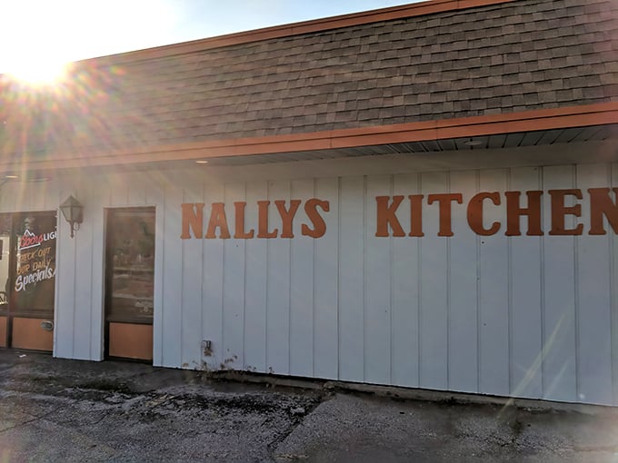 Nally's Kitchen may not look like much from the outside, but as any treasure hunter knows, the most unassuming boxes often hold the greatest jewels.
