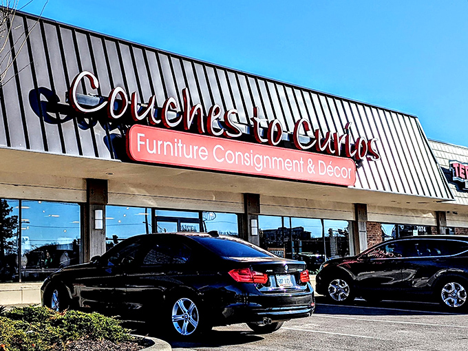 The unassuming storefront belies the wonderland within, like finding a portal to treasure-hunting heaven tucked between everyday suburban shops.