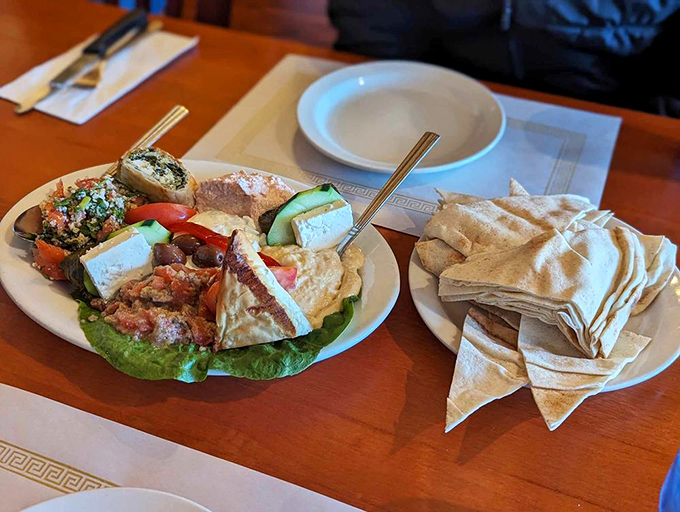 The appetizer sampler: for when you want a little bit of everything and don't mind sharing&mdash;though you'll be tempted not to.