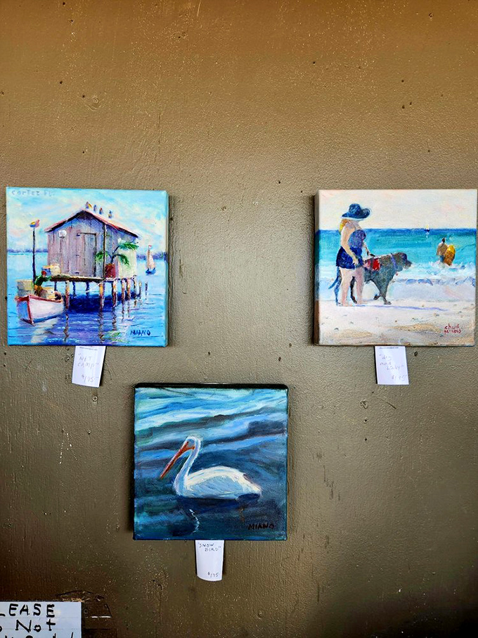 Local art that captures the soul of coastal Florida. These aren't souvenirs; they're windows into the heart of Cortez.