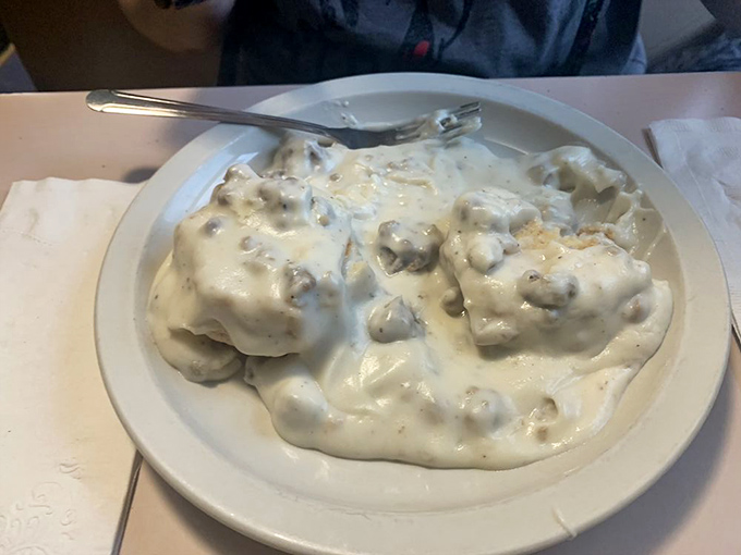 Biscuits and gravy: the comfort food equivalent of a warm hug from your grandmother. This plate doesn't just feed your body&mdash;it soothes your soul.