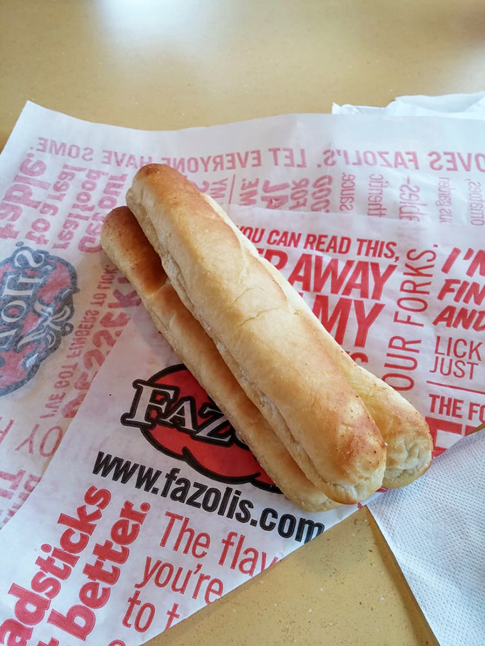 The breadstick—Fazoli's unofficial mascot. Simple, buttery, and somehow more addictive than your favorite streaming show.
