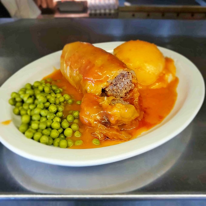Those stuffed cabbage rolls bring old-world comfort to small-town Iowa with every tender bite.