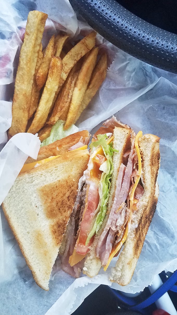 The club sandwich: mankind's ingenious solution to not being able to decide what kind of lunch you want.