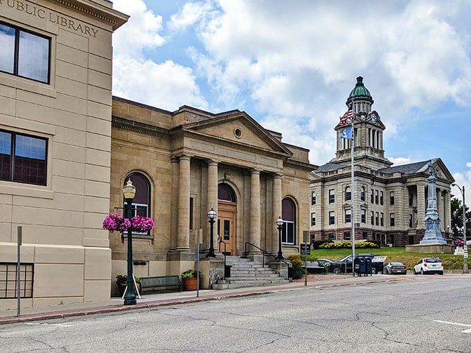 Decorah's Public Library stands as proof that even small towns deserve magnificent architecture. Books and limestone&mdash;a combination more satisfying than peanut butter and chocolate.