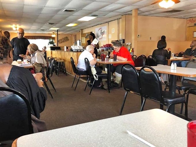 The true measure of a great restaurant? Happy diners lost in conversation and the rhythmic nodding of satisfaction.