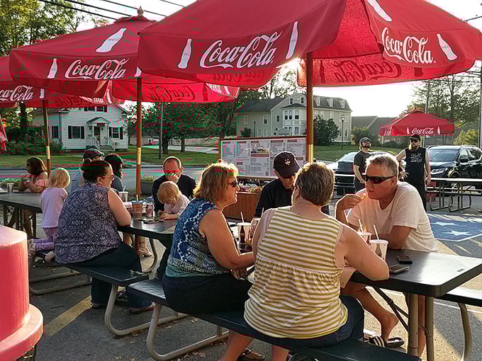 The true measure of a roadside joint isn't its Michelin stars but the multi-generational crowds it draws. Harry's dining room is wherever you plant yourself.