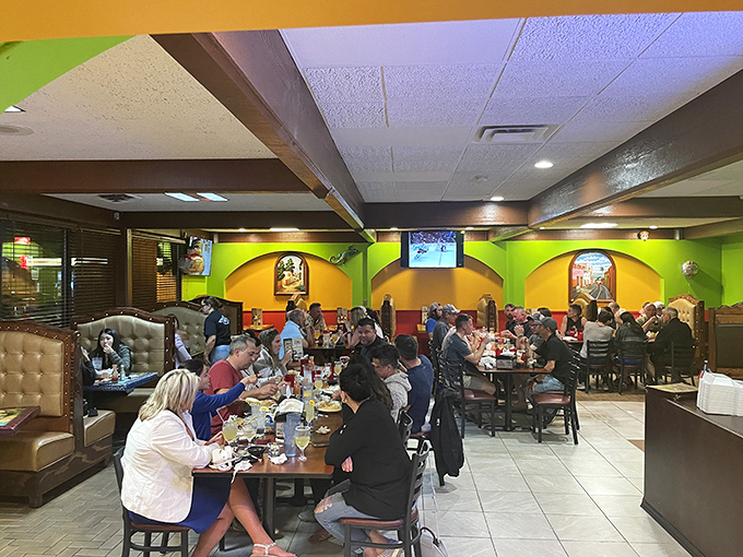 When a restaurant is this packed, it's not just serving food &ndash; it's serving memories. The buzz of happy diners is its own kind of seasoning.