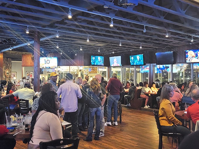 When the bar fills up at Brew River, it's not just a crowd&mdash;it's a community celebrating good food, drinks, and company.