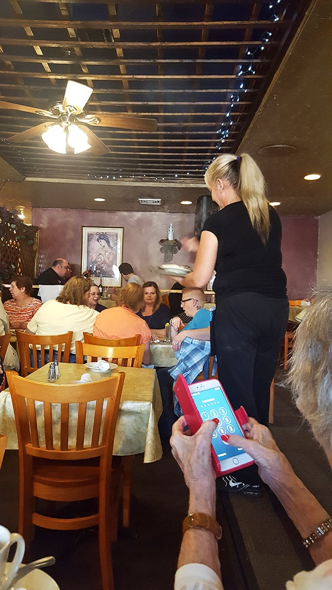 Where family gatherings become food celebrations. Notice nobody's looking at their phones&mdash;that's the power of good Greek food.