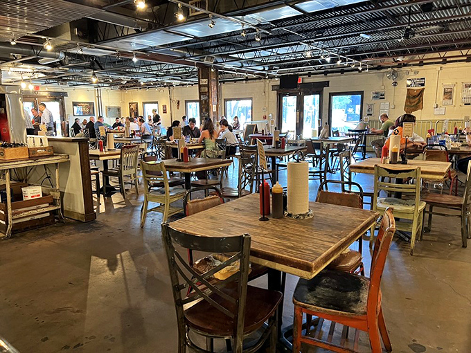 Where barbecue pilgrims gather to worship at the altar of smoke. The congregation may change, but the sermon of good food remains constant.