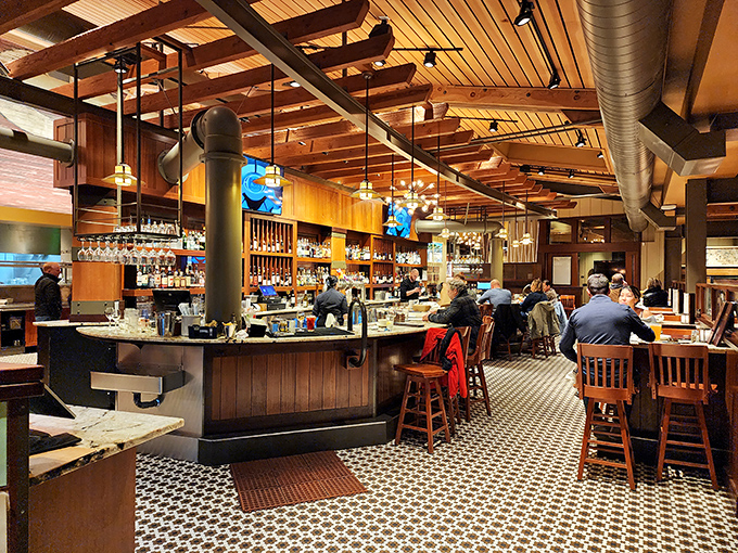 Not just a meal, but a Seattle experience—wooden tables, waterfront views, and the promise of seafood that was swimming yesterday.