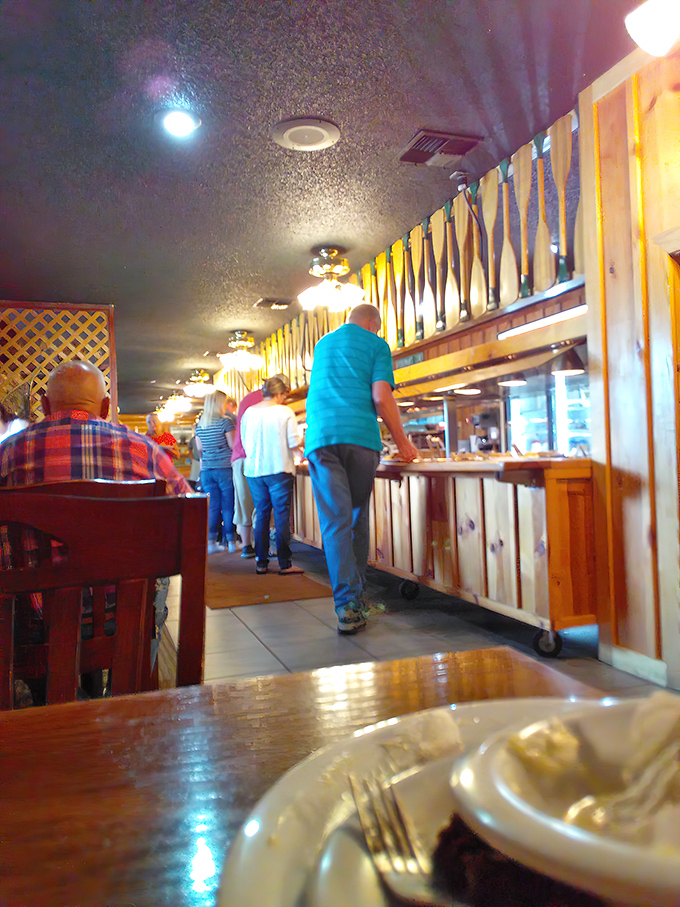The lunch rush at Fisherman's Cove – where locals line up for their favorite dishes like they're queuing for concert tickets.