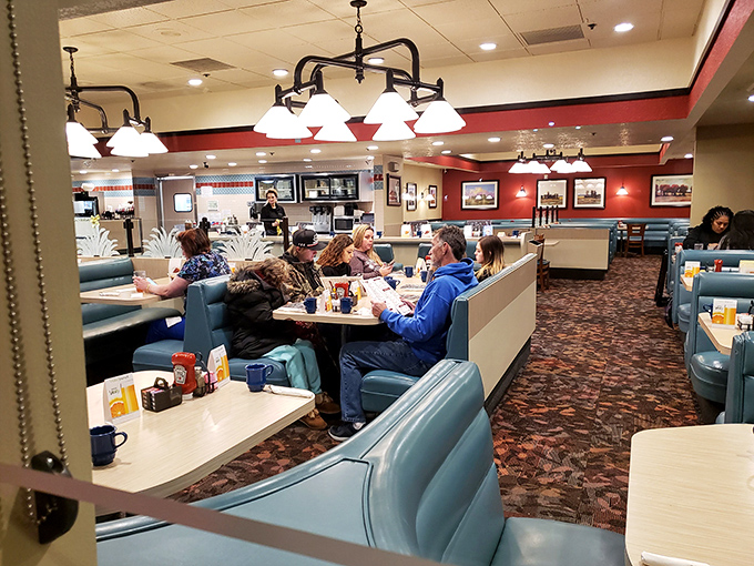 The true measure of a great diner isn't in its decor but in its occupied tables&mdash;locals know where the good stuff is.