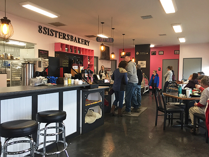 Where strangers become friends over the universal language of "you've got to try this!" Small-town dining at its most genuine.