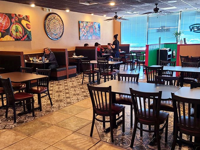 A restaurant filled with people who've discovered what you just have: authentic Mexican food exists in Indianapolis, and they're keeping it wonderfully quiet.