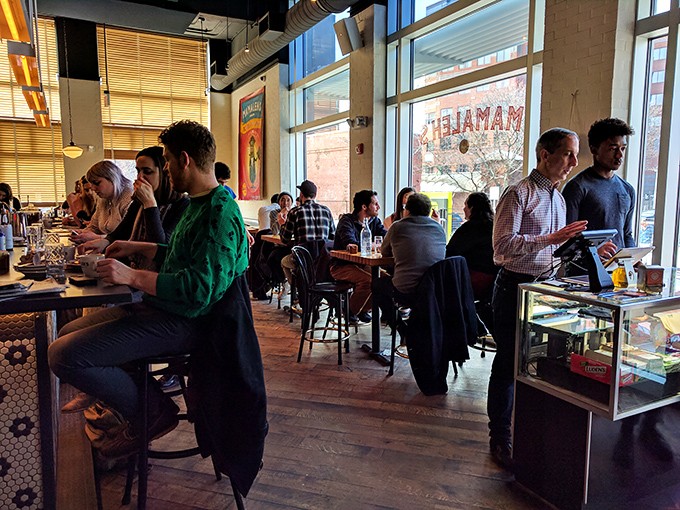 Where memories are made between bites&mdash;Mamaleh's bustling dining room hums with the universal language of good food and better company.