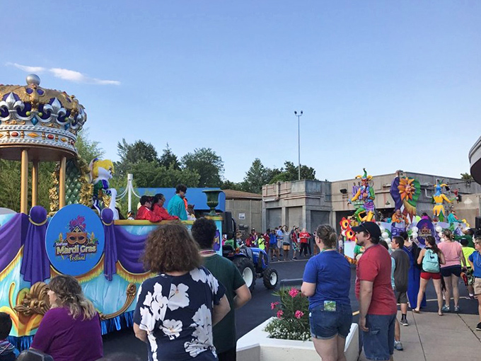 The parade brings characters to life, moving at the one speed you won't find on any roller coaster&mdash;delightfully slow.