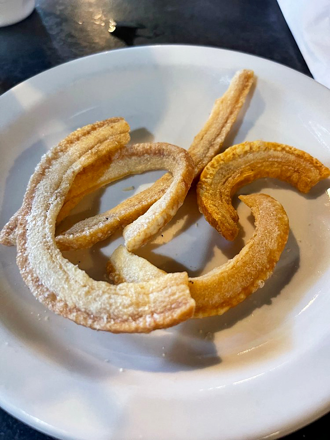 Fatback rings that could double as edible jewelry&mdash;crunchy, golden hoops of pure Southern indulgence.