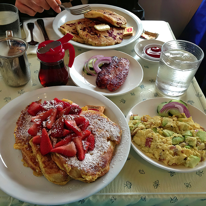 A breakfast spread that says, "Yes, I'm planning to climb a mountain today," even if your only expedition is back to bed.